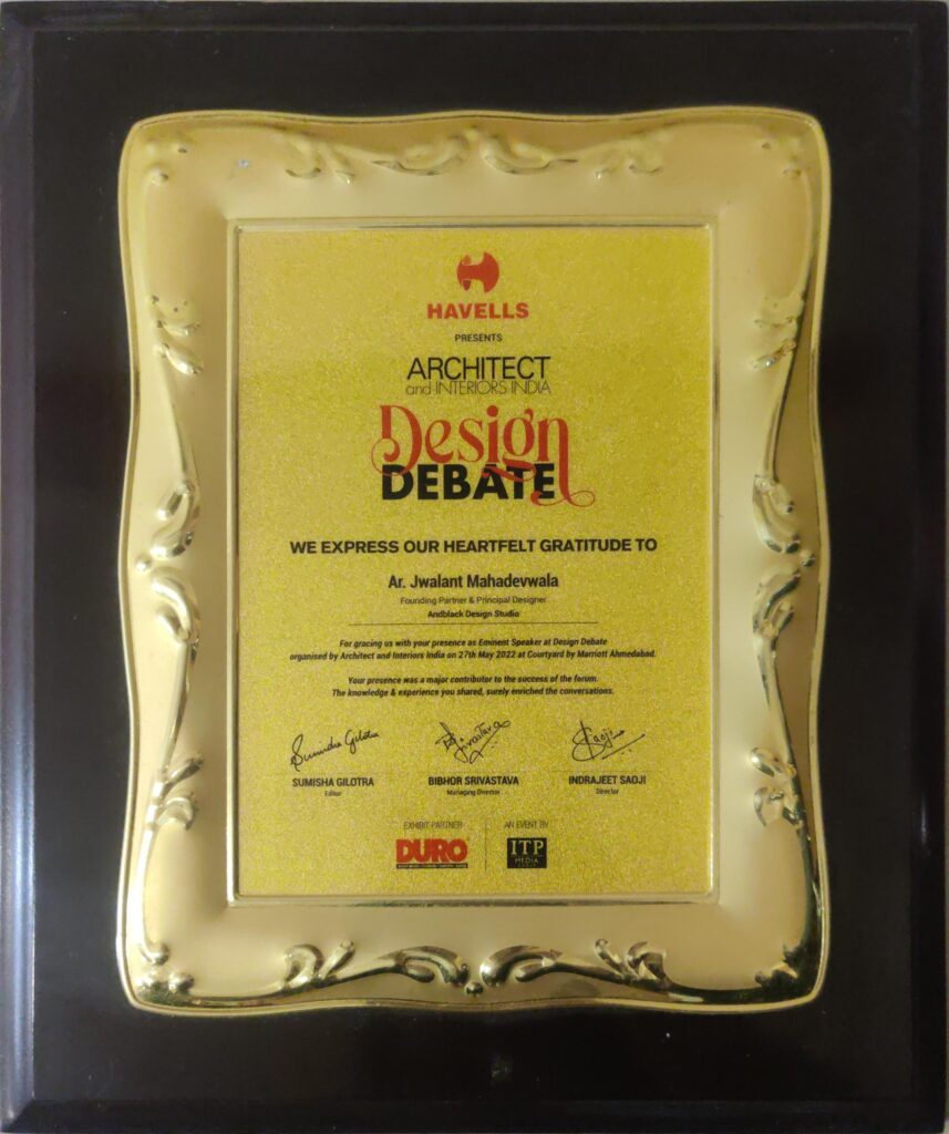 Havells Design Debate | 2022 - andblack Furniture